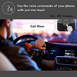 VeoPulse Car Speakerphone B-PRO 2B Hands-Free kit, 6W Hi-Fi Speakers, with Bluetooth Automatic multipoint Cellphone Connection