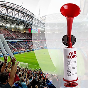 Handheld Air Horn, BANHAO Aluminum Loud Noise Maker Safety Boat Car Sports Events Handheld Air Pump Horn Loud Safety Horn for Boats