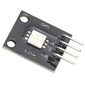 haillusty Create Stunning RGB Light Effects with This KY-009 SMD Board - DIY Electronic Kit with 3 Color Light and PWM Modulator a PCB Board - Compatible with 5V Power Supply