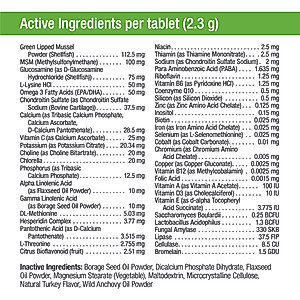 Only Natural Pet Ultimate Daily Vitamins - Complete Multivitamin Supplement for Dogs Balanced Health & Vitality - Senior Small & Large Canine Food Immune Digestive Support -180 Soft Chews Tablets