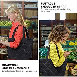 TIIOCTI Insulated Cooler Tote Bag - Large, Reusable Grocery & - Ideal for Travel, Picnics & Delivery - Keeps Food Hot or Cold