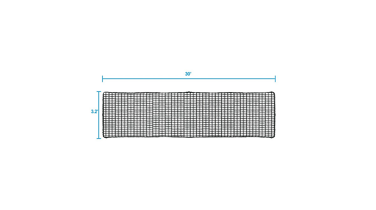 Aoneky 30 ft Kids Safety Driveway Net for Backyard & Driveway