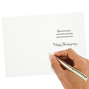 Hallmark Pack of Thanksgiving Cards, Fall Wreath (6 Cards with Envelopes), (599THJ5012)