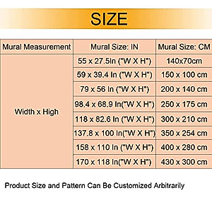 Star Vortex Ceiling Large Wall Mural, Universe Space Peel and Stick murals Wallpaper 3D Poster Photo wallstick for Livingroom Bedroom Kids Room Nursery,79" W x 56" H/200x140cm