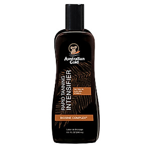 Australian Gold Rapid Tanning Intensifier Lotion, 8.5 Fl Oz | With Tea Tree Oil and Aloe Vera | Vitamin E