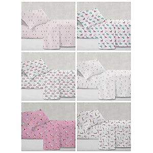 LITTLE CELEBRITY Twin Sheet Set | Kids Sheet & Pillowcase Sets | Twin Sheets for Boys Girls, Fitted Sheet, Top Sheet, Pillowcase | Twin Sheets Set | Twin Bed Sheets | Bed Sheets Twin(Sugar DOTS)