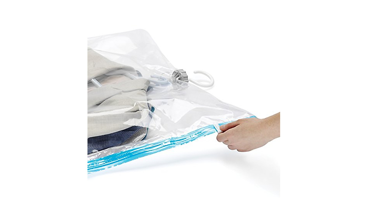 Whitmor Spacemaker Hanging Bags Set of 3 for Closet Organization