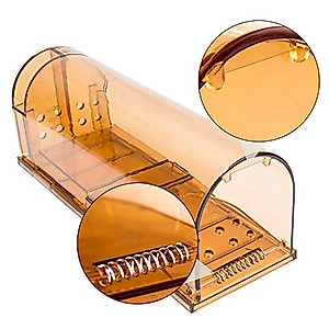 VENSMILE Humane Smart Mouse Trap No Kill Live Catch with Air Holes(2)