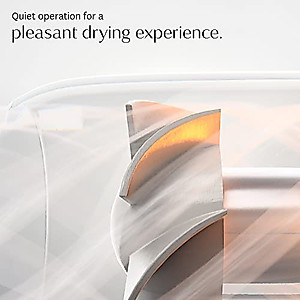 T3 Fit Compact Hair Dryer, White/Rose Gold, 1 Count