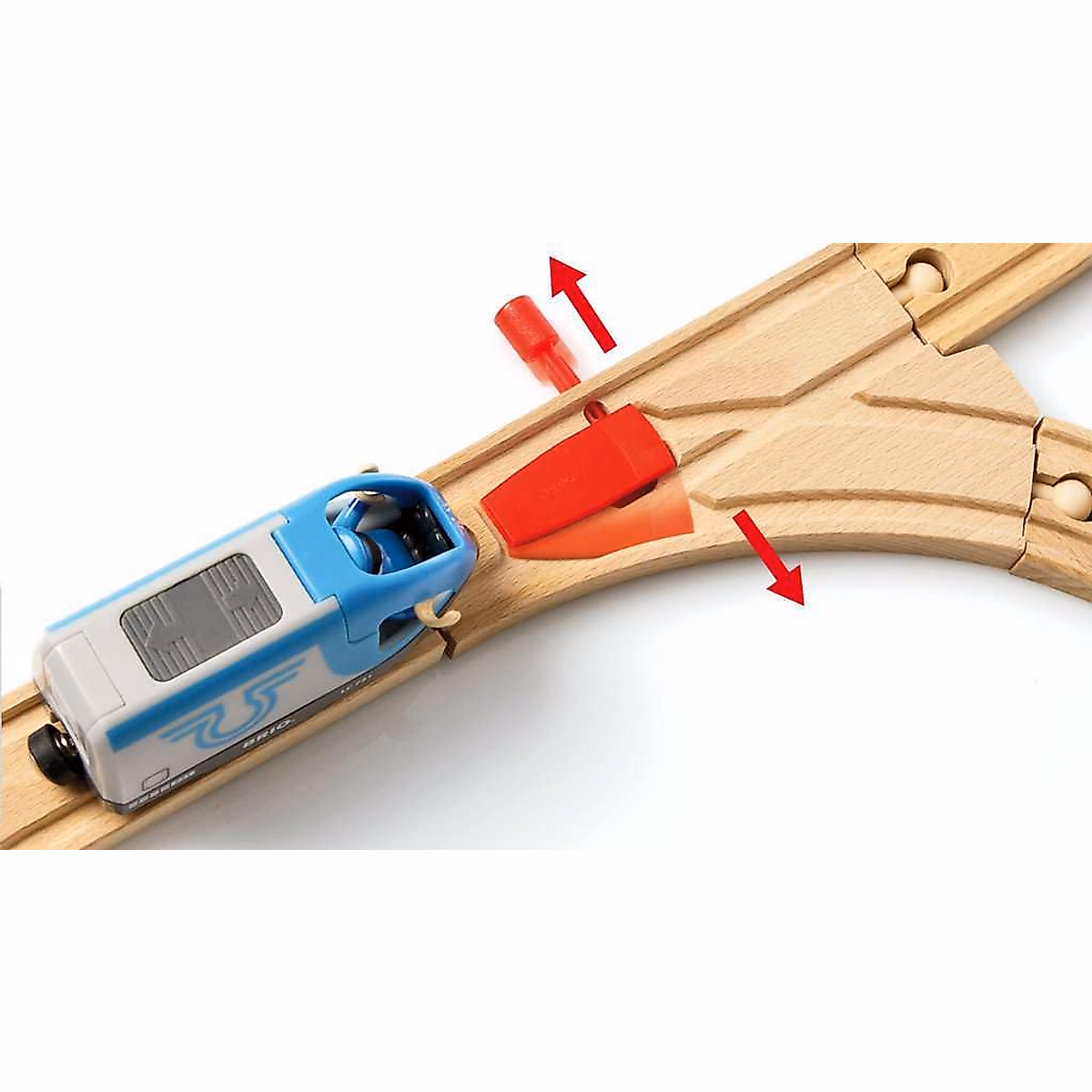 BRIO World - 33512 Travel Switching Set | Premium Wooden Train Toy Set with 42 Pieces & Accessories | Perfect for Children Ages 3 and Up | Compatible with All BRIO Railway Toys