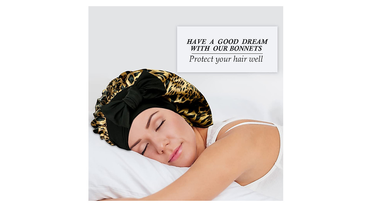 Adjustable Silky Hair Bonnet - Protect Your Hair Overnight