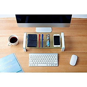 キングジム(Kingjim) King Jim 8502 Desktop Stand, Keyboard Tray, Short Type, White
