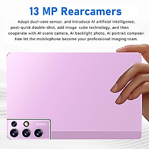 Haofy Tablet PC, 2 in 1 HD Tablet Dual Speakers 8800mAh for Android 12 for Work (#2)