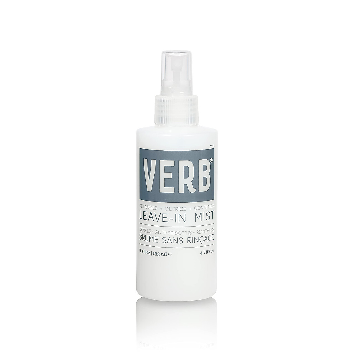 VERB Leave-In Mist - Vegan Leave In Spray Conditioner – Moisturizing Conditioner Detangles, Smooths & Adds Shine – Light Anti-Frizz Hair Treatment Spray for All Hair Types, 6.5 fl oz