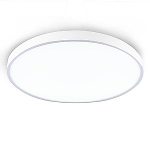LKESBO LED Ceiling Light Flush Mount Light Fixture Modern 28W 12Inch Thin Ceiling Lamp Lighting Round Surface Mount for Bedroom Bathroom Basement Hallway 6000K (Non Dimmable)