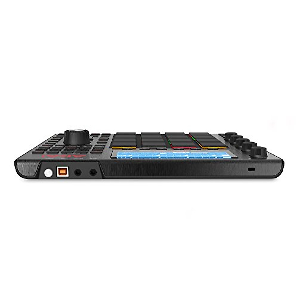 Akai Professional MPC Studio Black | Ultra-Portable MPC With MPC Software (Download), USB Power, LCD Screen, Touch Sensitive Encoders, Brushed Aluminium Body & Data Dial