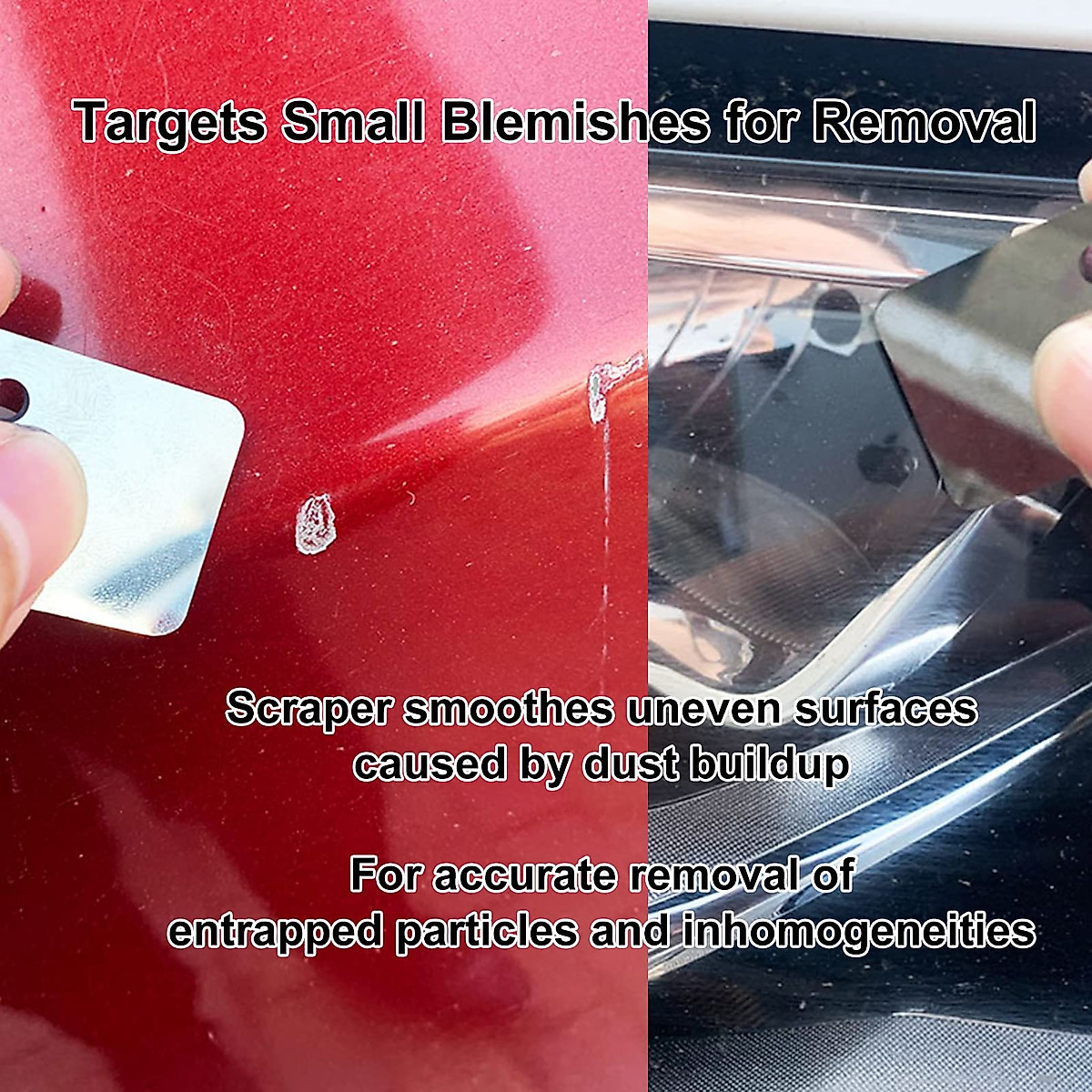 WOWNOVA Carbide Spot Repair Scraper Painters Denibber Spot Repair Tool