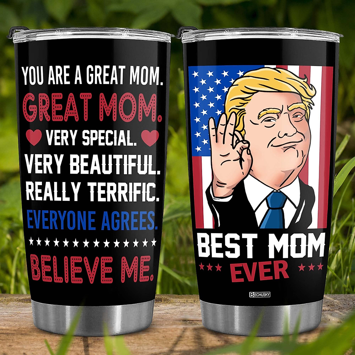 BECHUSKY Gifts for Mom - You Are A Great Mom - Mom Christmas Gifts - Gifts For Mom From Children, Son, Daughter, Husband - Mom Birthday Gifts - Mom Gifts Mothers day, Wife - Funny 20 Oz Tumbler