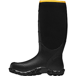 LaCrosse Men's 200063 Alpha Lite 16" 5.0MM Utility Boot, Black - 11
