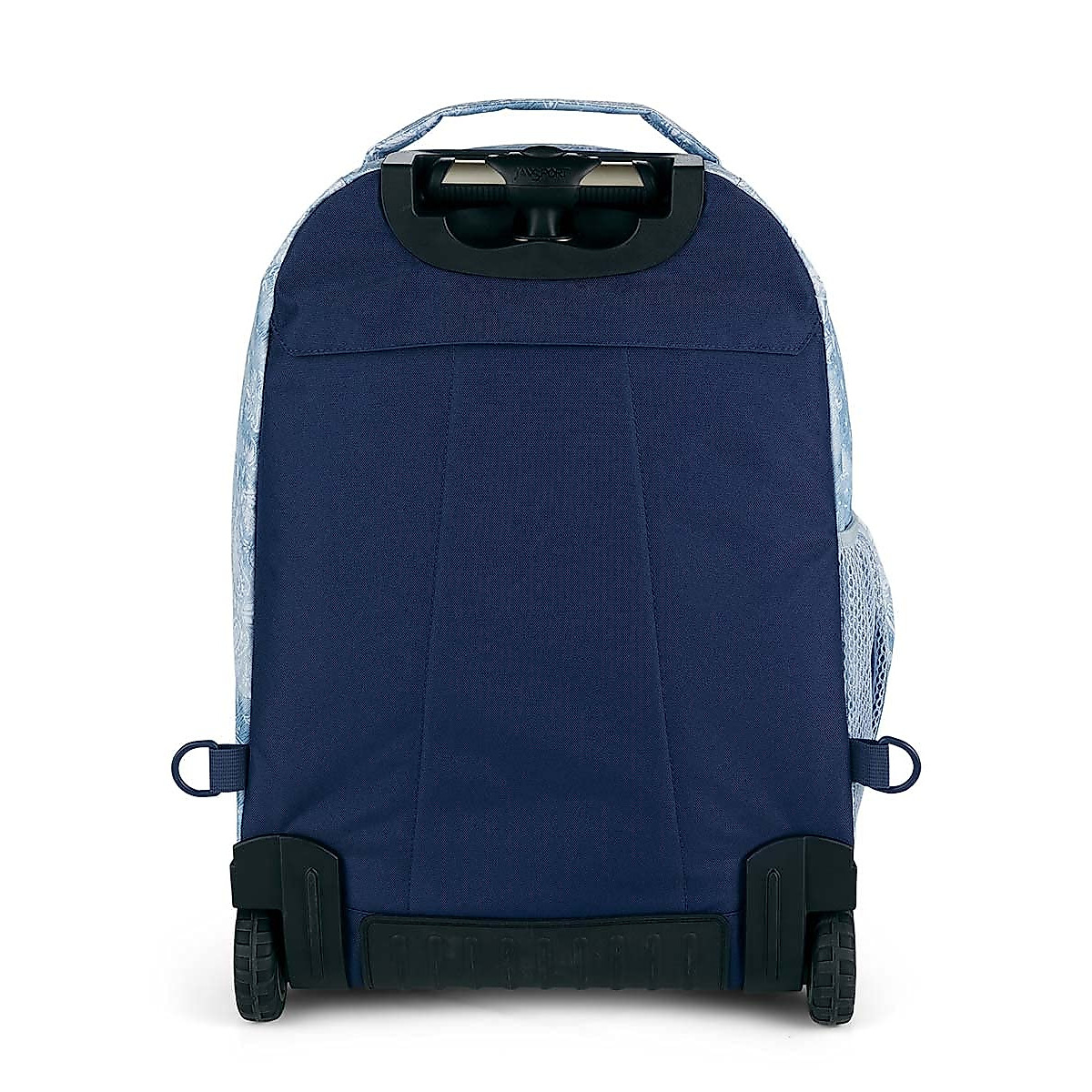 JanSport Driver 8 Rolling Backpack and Computer Bag, Lucky Bandana - Durable Laptop Backpack with Wheels, Tuckaway Straps, 15-inch Laptop Sleeve - Premium Bag Rucksack