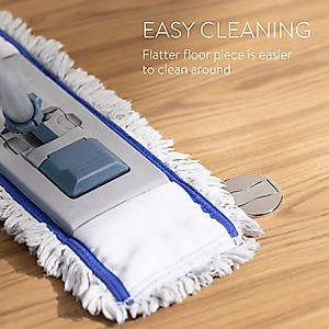 Navaris 1x Magnetic Door Stop - Magnetic Metals Door Stoppers Stopper Catch with Built-in Magnet - Magnetized Door Stop with Concealed Catch