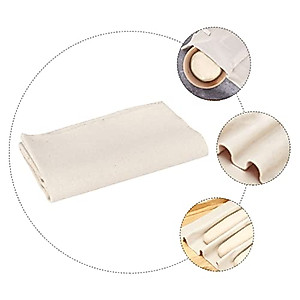 Hemoton Dough Organic Bread Machine Pan French Bread Loaf Fermented Cotton Canvas Household Bread Baking Tool Kitchen Bread Pastry Washing Machine Pan Organic Cheese