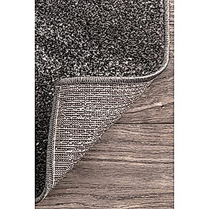 nuLOOM Julene Abstract Waves Area Rug, 5' x 8', Grey