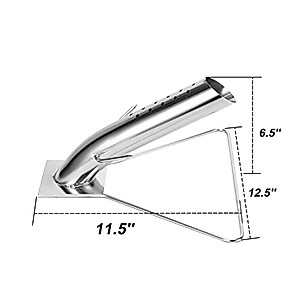 Skyflame Stainless Steel Rotisserie Kit with Heavy Duty Rotisery Motor and Stainless Steel Vertical BBQ Chicken Roaster Rack