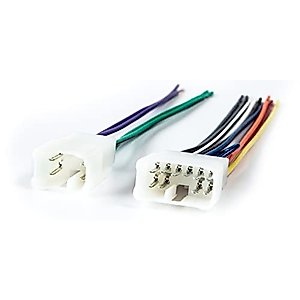 Compatible with Scion Toyota Lexus Subaru Factory Stereo Radio to Aftermarket Radio Harness Adapter