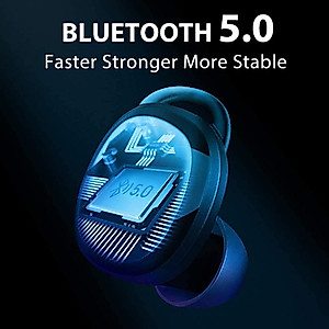 FIIL T1X TWS True Wireless Earbuds - Bluetooth 5.0, HiFi Stereo Bass, Noise-Cancelling, Sweatproof, Black