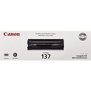 Canon 137 Toner Cartridge - Black - 2 Pack in Retail Packing