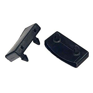 NANSHINE 20PCS 62.5-63.5mm Replacement Bed Slat Holders Kits Bundles Plastic End Caps Holders, Width 63mm x Height 9 mm (Inside Dimension)