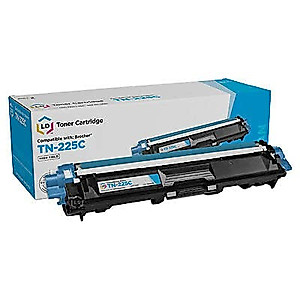 LD Compatible Toner Cartridge Replacements for Brother TN221 & TN225 High Yield (1 Black, 1 Cyan, 1 Magenta, 1 Yellow, 4-Pack)