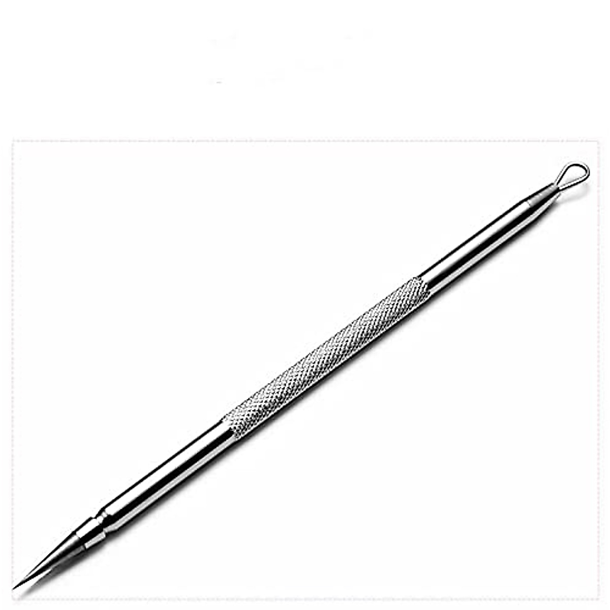 BeeSpring Stainless Steel Blackhead Needle/Loop Blackhead Extractor/Comedone Extractor/Blackhead Remover/Whitehead Remover