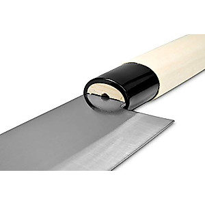 Seki Japan TSUBAZO Japanese Utility Chef Kitchen Knife, Stainless Steel Santoku Knife, Shiraki Handle, 170 mm (6.7 in)