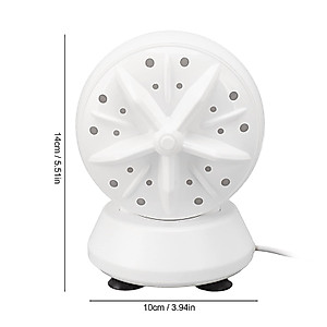 Biitfuu Ultrasonic Washing Machine Dormitory USB Cleaner Portable Travel Washer Washers for Dryers Mini Washing Machine Small Washing Equipment Pot Washers