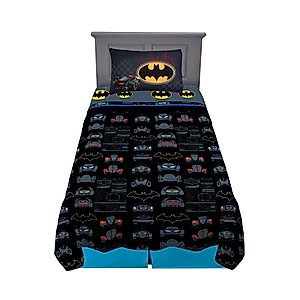 Franco Kids Bedding Super Soft Sheet Set, Twin, Batman