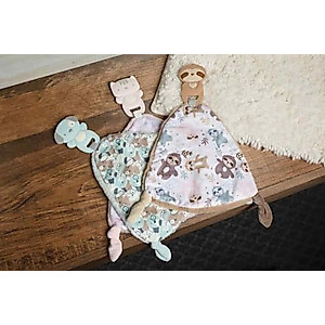 Mary Meyer Chewy Crew Soothing Baby Teether Lovey, 10-Inches, Kitty