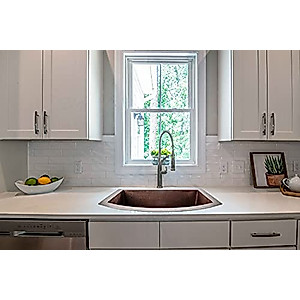 Copper Round Front Kitchen Sink