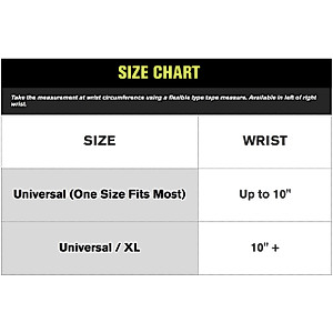 ProCare Quick-Fit II Wrist Support Brace, Right Hand, X-Large