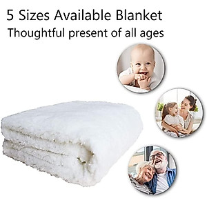 Mushroom Flowers Throws Blanket,Cute Mouse Birds Animals Cloud Sky Sherpa Blanket for Girls Teens, Hippie Floral Plaid Art Geometric Microfiber Fleece Blanket Room Decor, Throw Size (50 x 60 Inch)