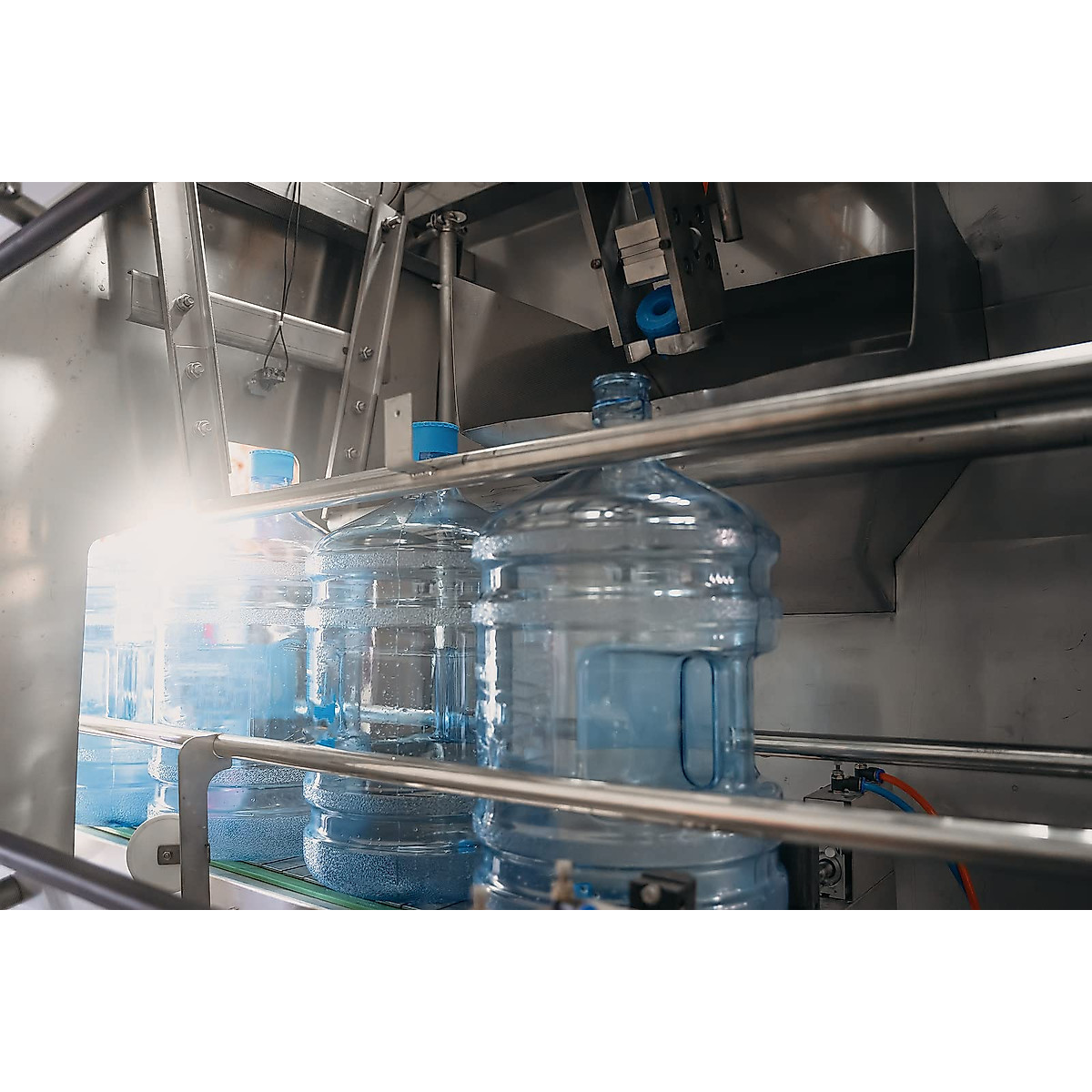 Lavo Home 2 Pack 5 Gallon Plastic Water Bottle Container with Cap & Carrying Handle - BPA Food Grade For Emergency Storage