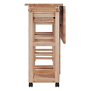 Winsome Wood Suzanne Kitchen, Square, Natural, Beech