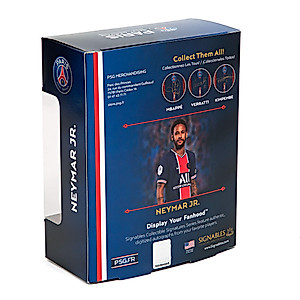 Signables Premium - Paris Saint Germain Neymar JR. - Digitally Autographed Sports Memorabilia - Small Signed Sports Collectible Figurines - Unique Football Figures