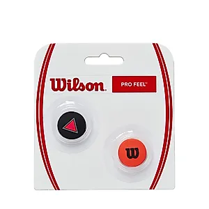 WILSON unisex adult Pro Feel Clash dampener, Red, 2 US