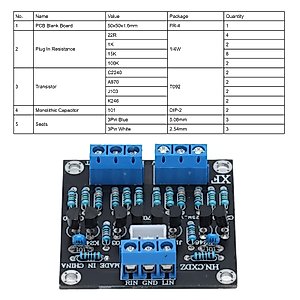 Buffers Boards, DC±12V~±18V Complementary Buffer Output Board for Audio