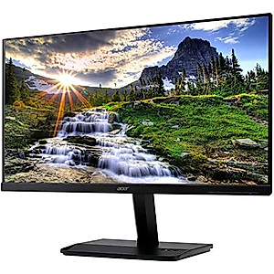 Acer 23.8” Full HD (1920 x 1080) Widescreen VA Display Monitor (HDMI Port & VGA Port) - Black