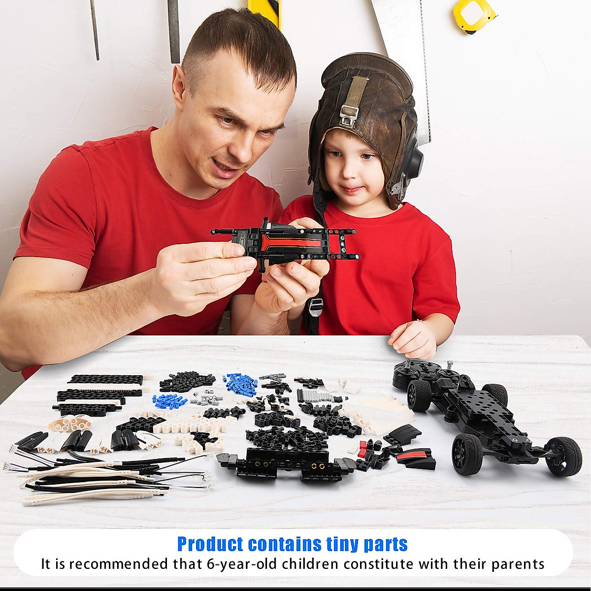 ZAYOR Toys for 6 7 8 9 10 11 12 + Year Old Boys STEM Building Sets Remote Control Race Car Educational Toys Learning Building Kits,Birthday Gifts for Kids and Adults (457Pcs)