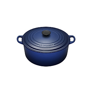 Le Creuset Enameled Cast-Iron 2-Quart Round French Oven, Cobalt Blue