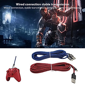 2pcs 10ft Micro USB 2.0 High Speed Data Charging Cable for PS4 Slim/Pro PlayStation4